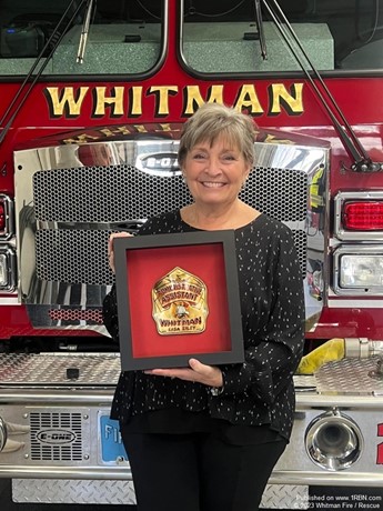 Whitman Fire's Administrative Assistant Retires