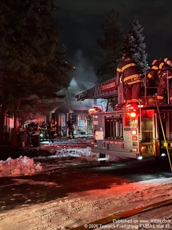 Second Alarm Structure Fire Controlled on Johnson Court in Teaneck
