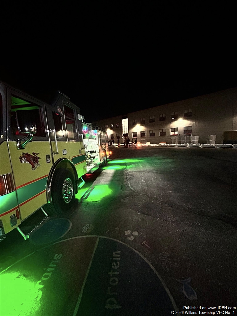 Wilkins Township Firefighters Support Holiday Carnival Fire Safety Detail