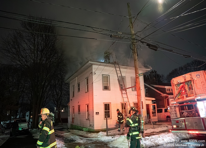 Basement Fire with Extension into the Walls