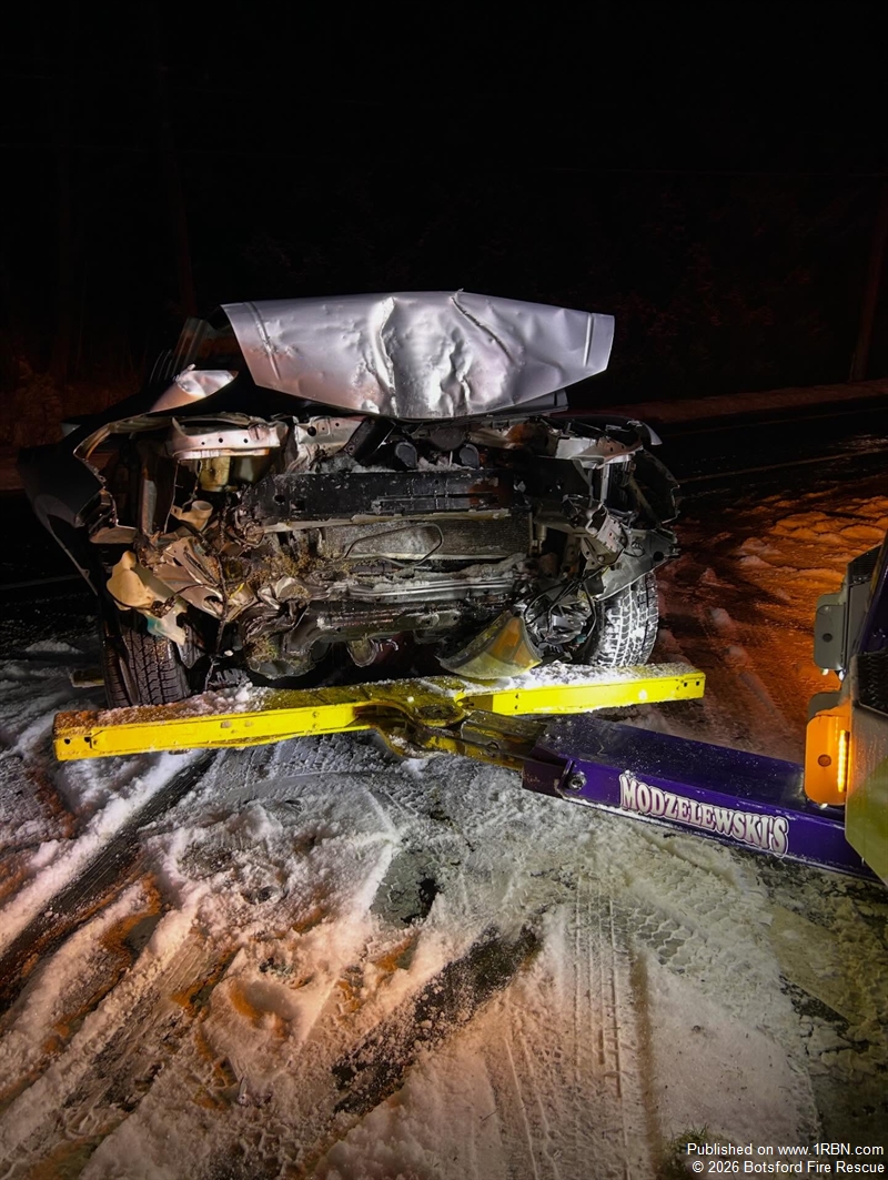 First Call of the Year Brings Botsford Fire to Blue Spruce Drive