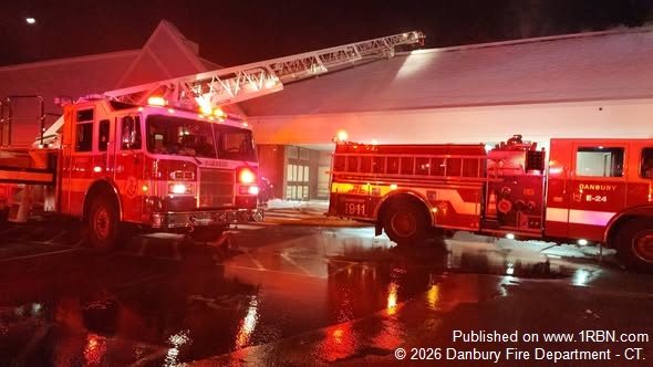 Second-Alarm Fire Damages Former Stop & Shop Building in Danbury