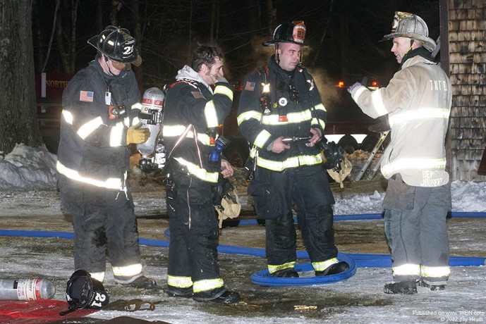 Tilton Firefighters Battle Two-Alarm House Fire