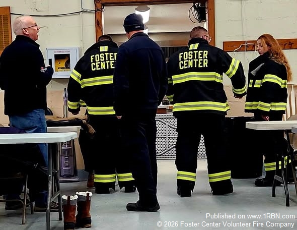 Foster Center Firefighters Receive New PFAS-Free Turnout Gear