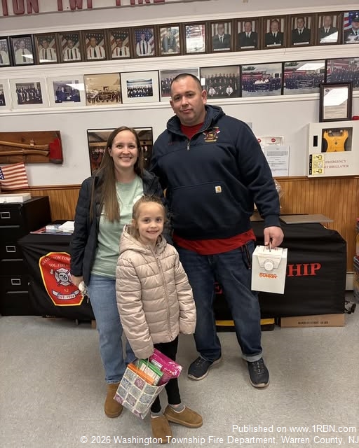 Daisy Scouts Visit Washington Township Fire Department During January ...