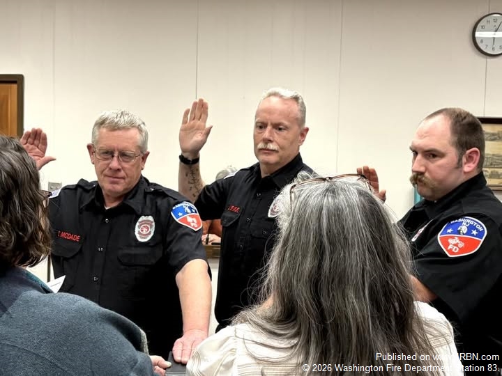 Washington Fire Department Station 83 Officers Sworn In at Borough ...