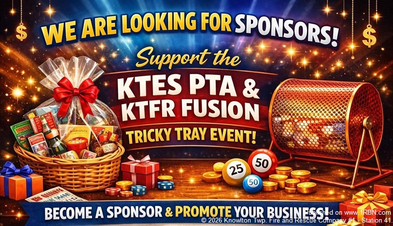 Knowlton Fire and Rescue and PTA Team Up for Community Tricky Tray Fundraiser