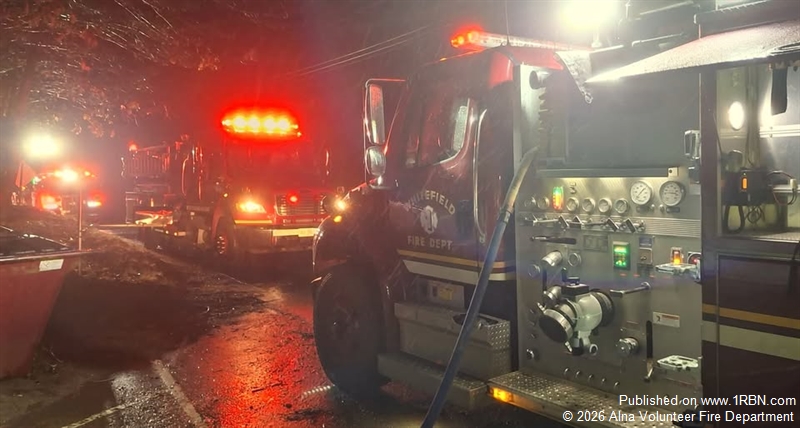 Alna Firefighters Respond to Multiple Storm-Related Calls