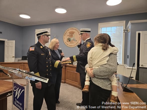 Westfield Fire Department Recognizes Promotions and New Appointments on ...