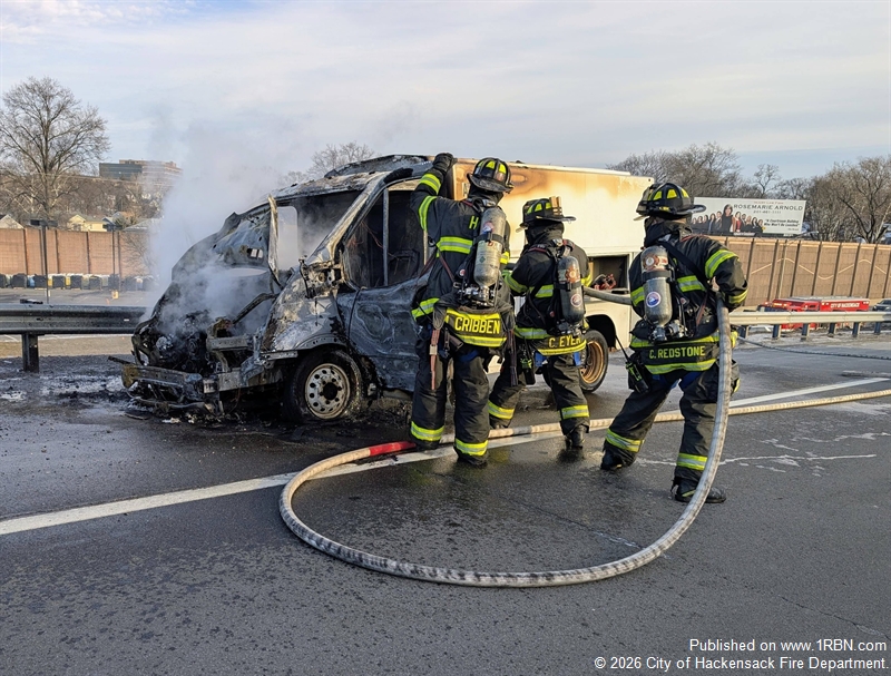 2nd Platoon Brings Route 80 Truck Fire Under Control