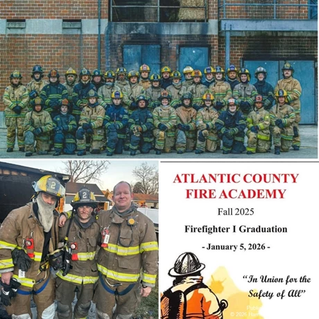 Local Firefighter Graduates Academy, Quickly Puts Training Into Action