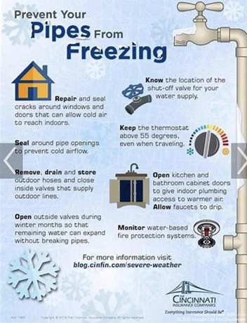 Margate City Fire Department Urges Residents to Prevent Frozen Pipes ...