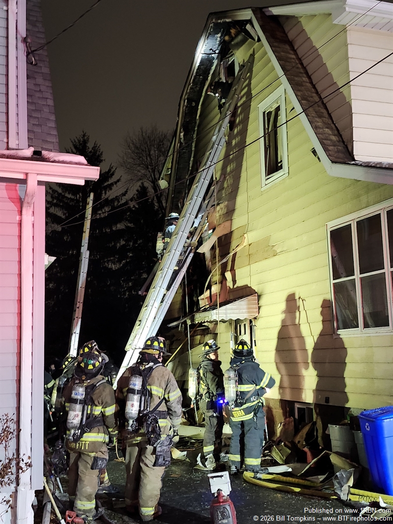 BLOOMFIELD HOME BURNS TWICE