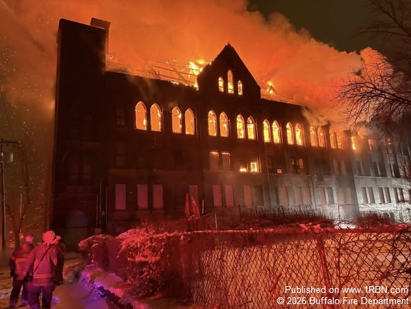 Four-Alarm Fire at Vacant Building on Emslie Street Brings Extended ...