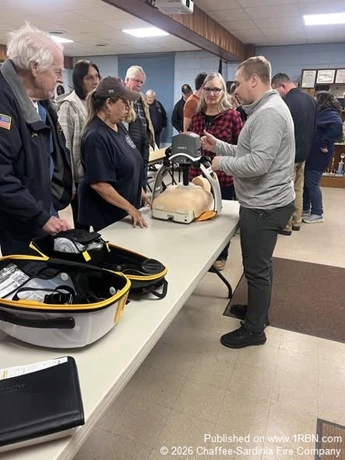 Chaffee-Sardinia Fire Company Places New Life-Saving LUCAS 3 Devices ...