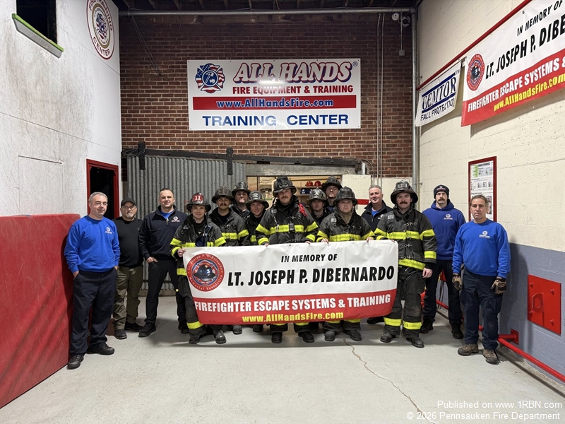 Pennsauken Firefighters Receive New Escape Systems and Training