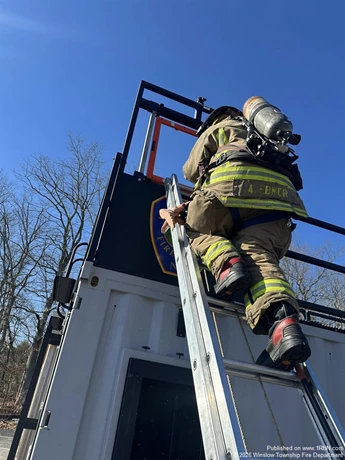 A Platoon Conducts VES Training in Winslow Township