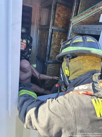 A Platoon Conducts VES Training in Winslow Township