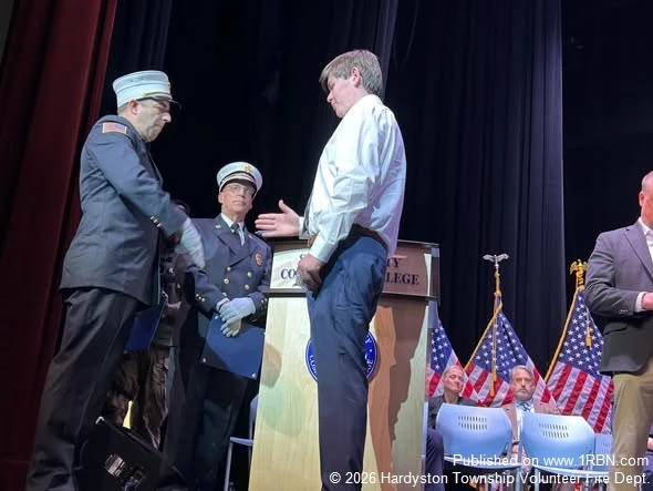 Junior Member Liam Brown Completes Firefighter I & II Training