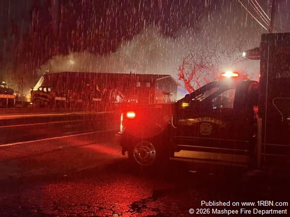 Mashpee Ambulance Assists at Multi-Alarm Fire in Bourne