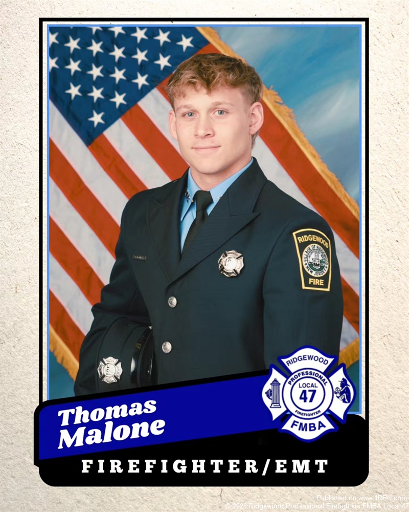 Meet Firefighter/EMT Thomas Malone