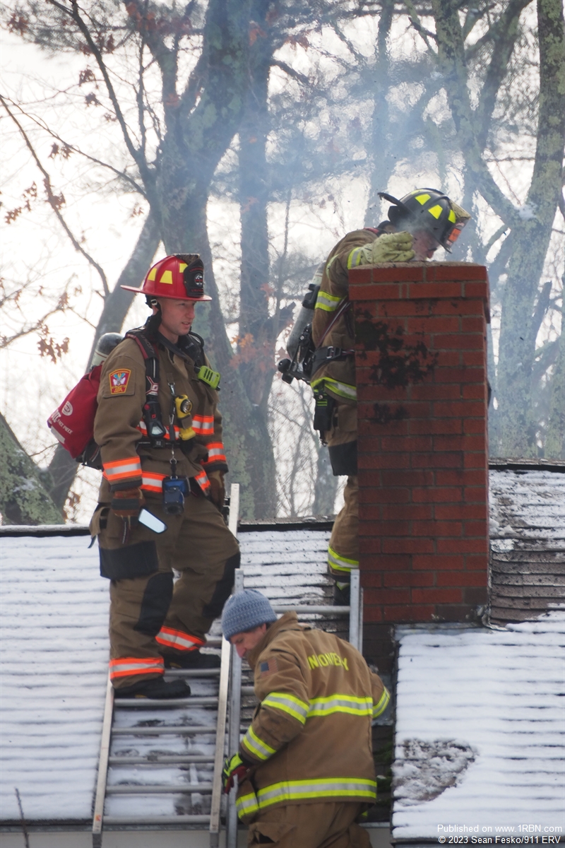 Chimney Fire In Londonderry