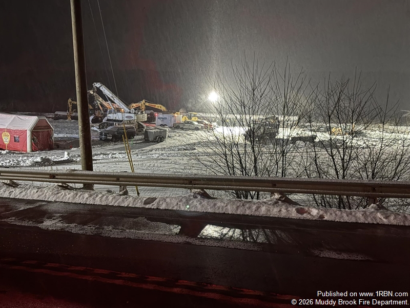 Muddy Brook Members Support Ongoing Train Derailment Recovery