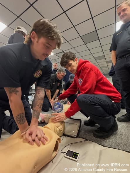 ACFR Crews Complete ACLS and BLS Recertification