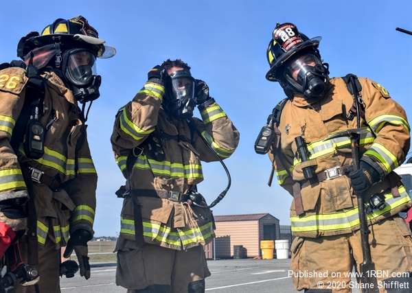 Firefighter down training