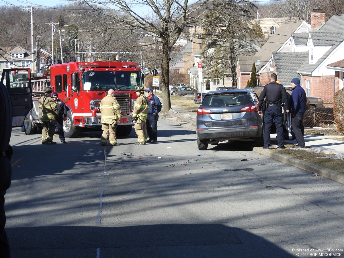 One Transported from Two-Car MVA in Newburgh