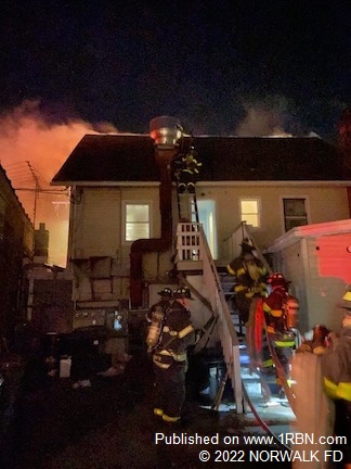 Early-Morning Structure Fire in Norwalk