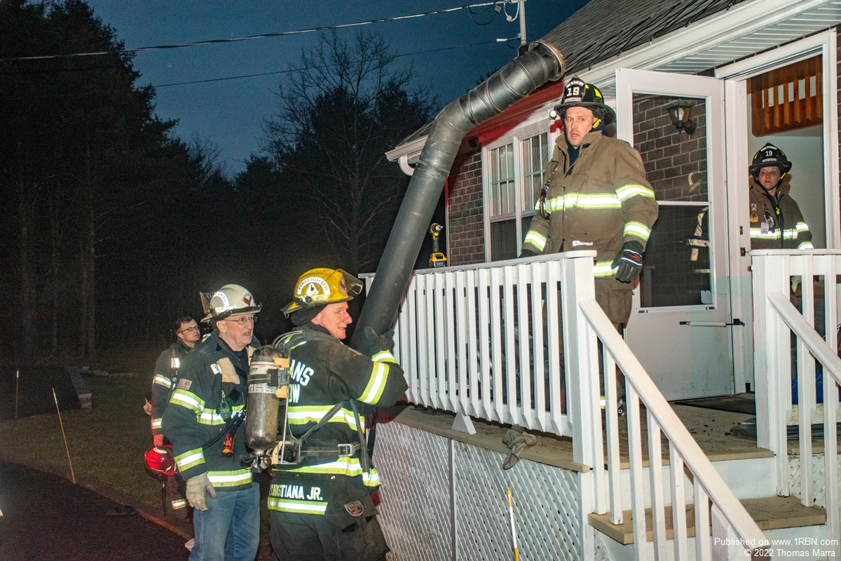 Quick Knockdown of Chimney Fire in Medway-Grapeville
