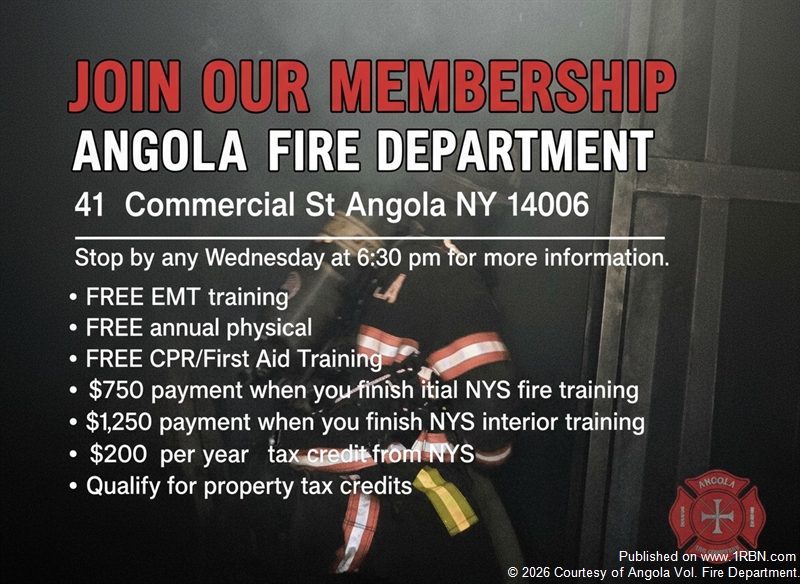 Angola Fire Department Seeks New Firefighters