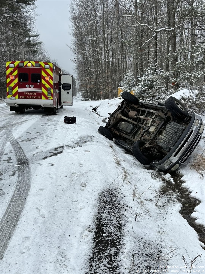 Vehicle Rollover Highlights Hazardous Road Conditions in Durham