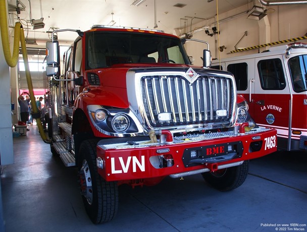 La Verne Fire Re-opens Fire Station 3.