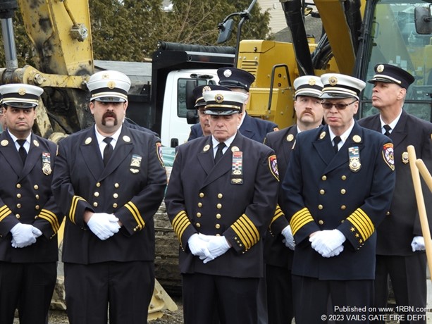 Vails Gate Fire Dept. Holds Ground Breaking Ceremony