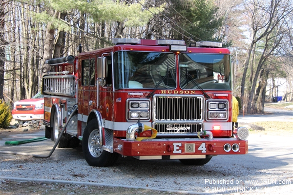 Brush Fire in Hudson