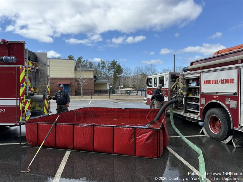 York Fire Department Reviews CPR and Pump Operations During Training