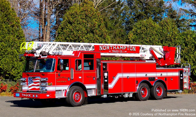 Northampton Fire Rescue Places Truck 1 in Full-Time Service