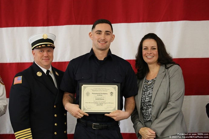 Graduation of Career Recruit Firefighter Class #BW-18