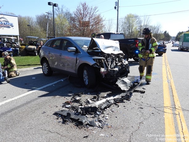 Two-Car MVA with Injuries on Route 17K in Newburgh