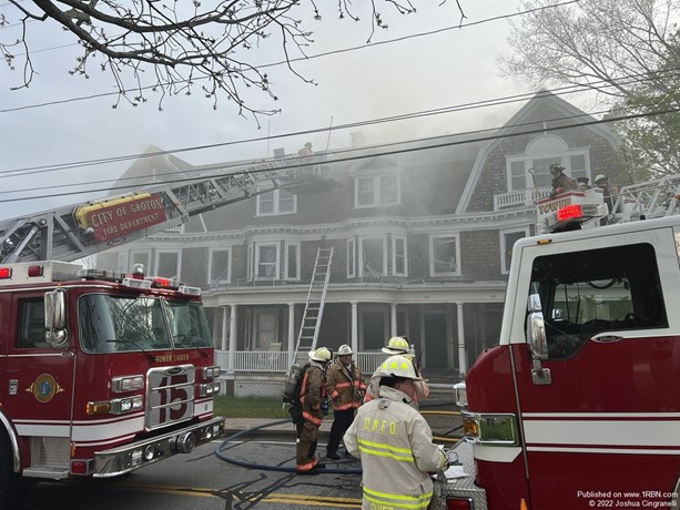 Groton Responds to Third Alarm