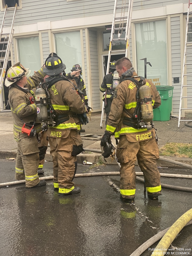 Structure Fire on Broadway (CONT'D.)