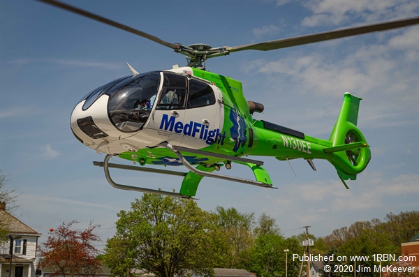 MedFlight 4 patient transfer.