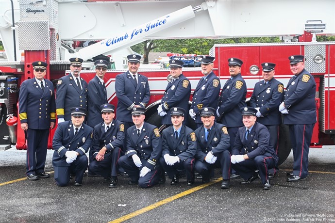 Holbrook FD Welcomes Jupiter Truck 27 to the Fleet with Special Dedication