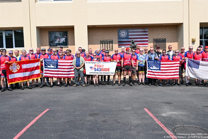 FDNY 343 Ride Kicks off In Suffolk County