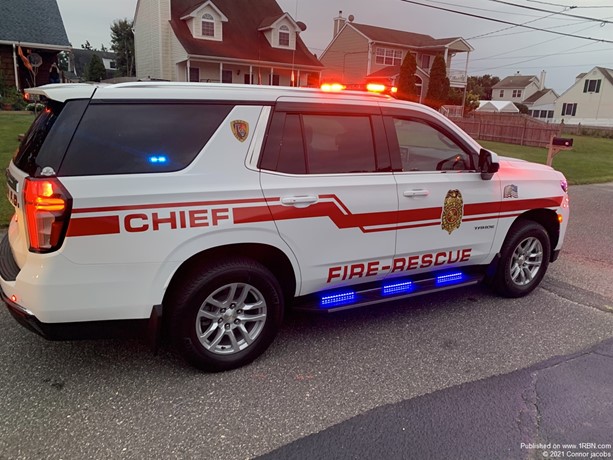 Mastic Beach Fire Department Brand New Chief Truck