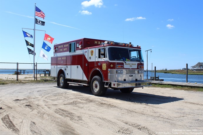 Mastic Beach Fire Department Marne Rescue Drill