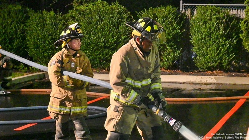 Mastic FD Explorers Train on Hose Handling