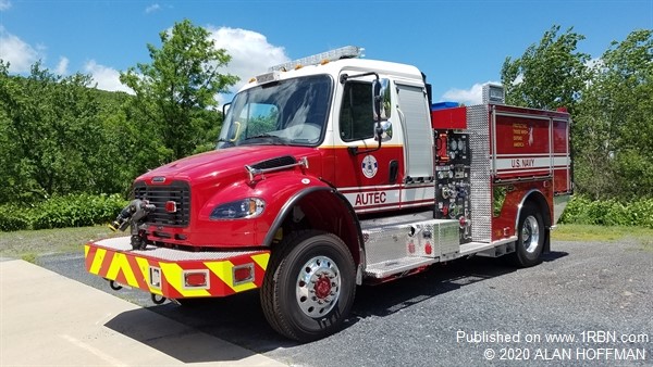 US Navy At Autec Navy Base Andros Island Bahamas 2020 KME/Freightliner